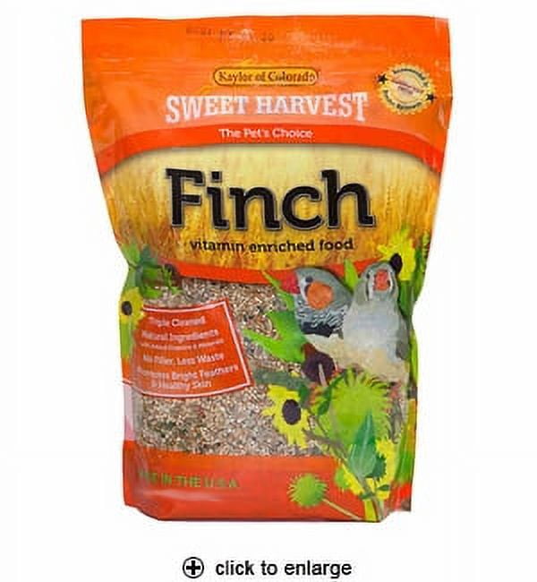 Sweet Harvest Vitamin Enriched Finch Food 1ea/4 lb - Walmart.com