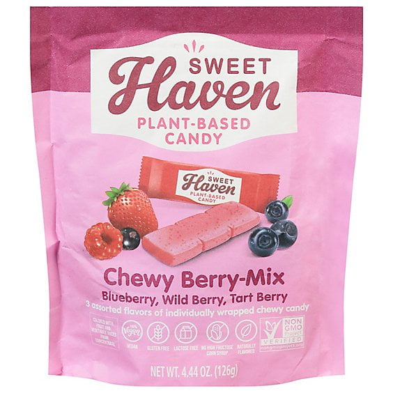 Sweet Haven Chewy Candy Berry Pouch 4.4 oz (Pack Of 12) - Walmart.com