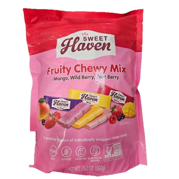 Sweet Haven Fruity Chewy Mix | Mango, Wild Berry & Tart Berry | Vegan ...