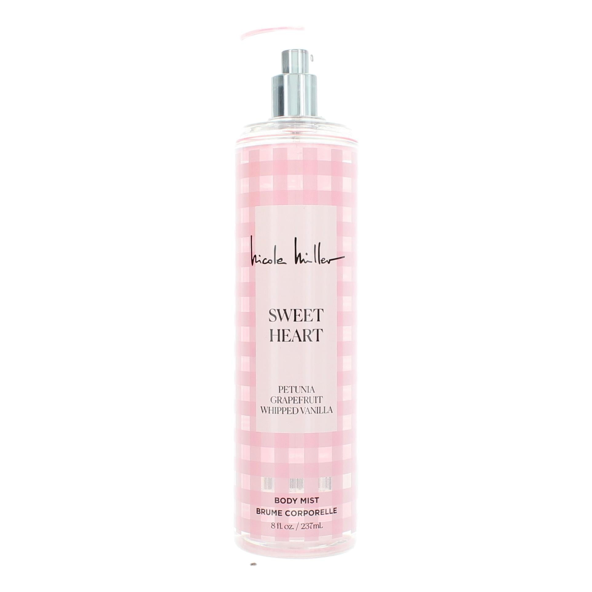Sweet Heart by Nicole Miller. 8 oz Body Mist for Women - Walmart.com