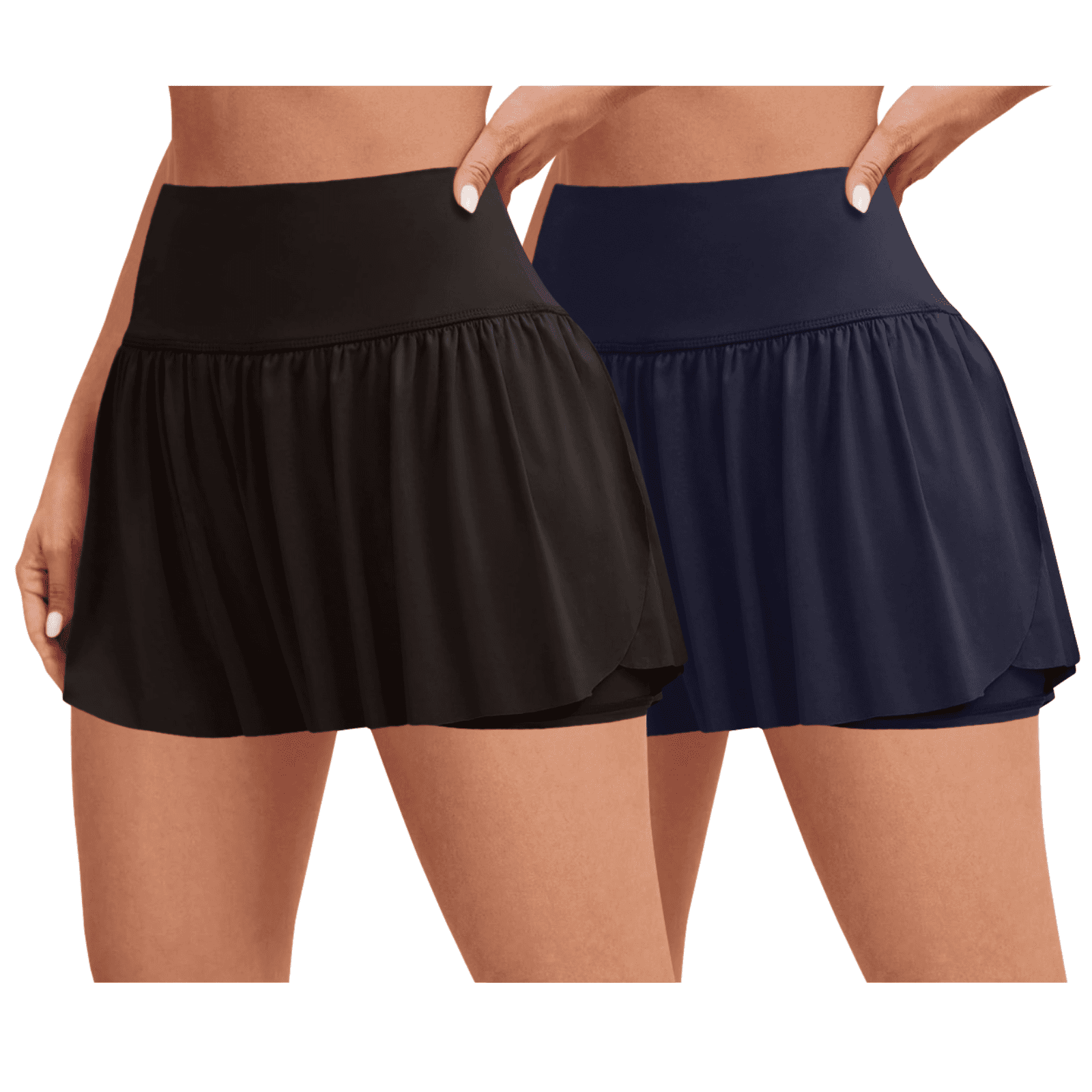Sweet Hearts Activewear Shorts for Women, High Waist Spandex Athletic ...