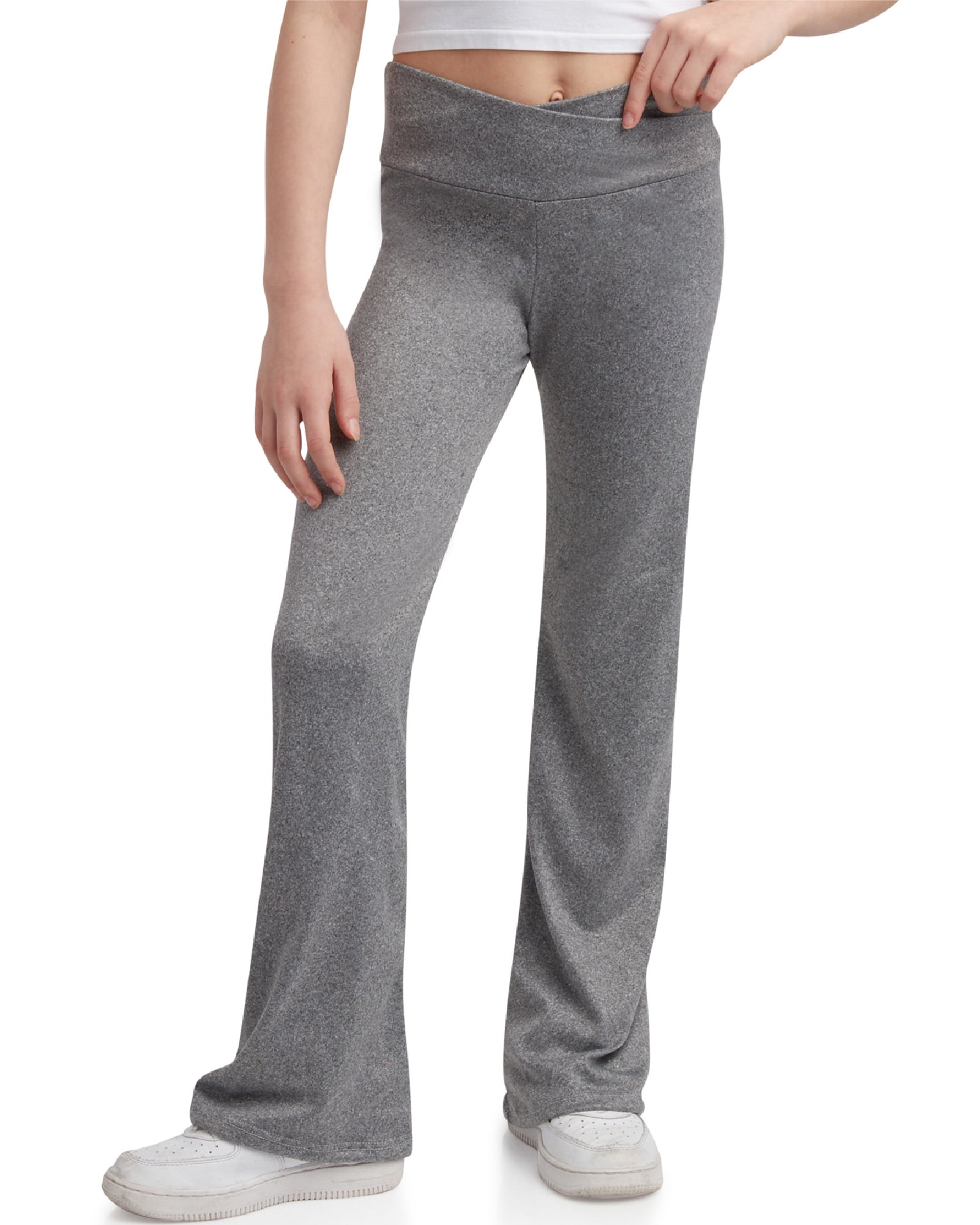 Sweet Hearts Girls' Active Flare Leggings - Workout or Yoga Flared ...