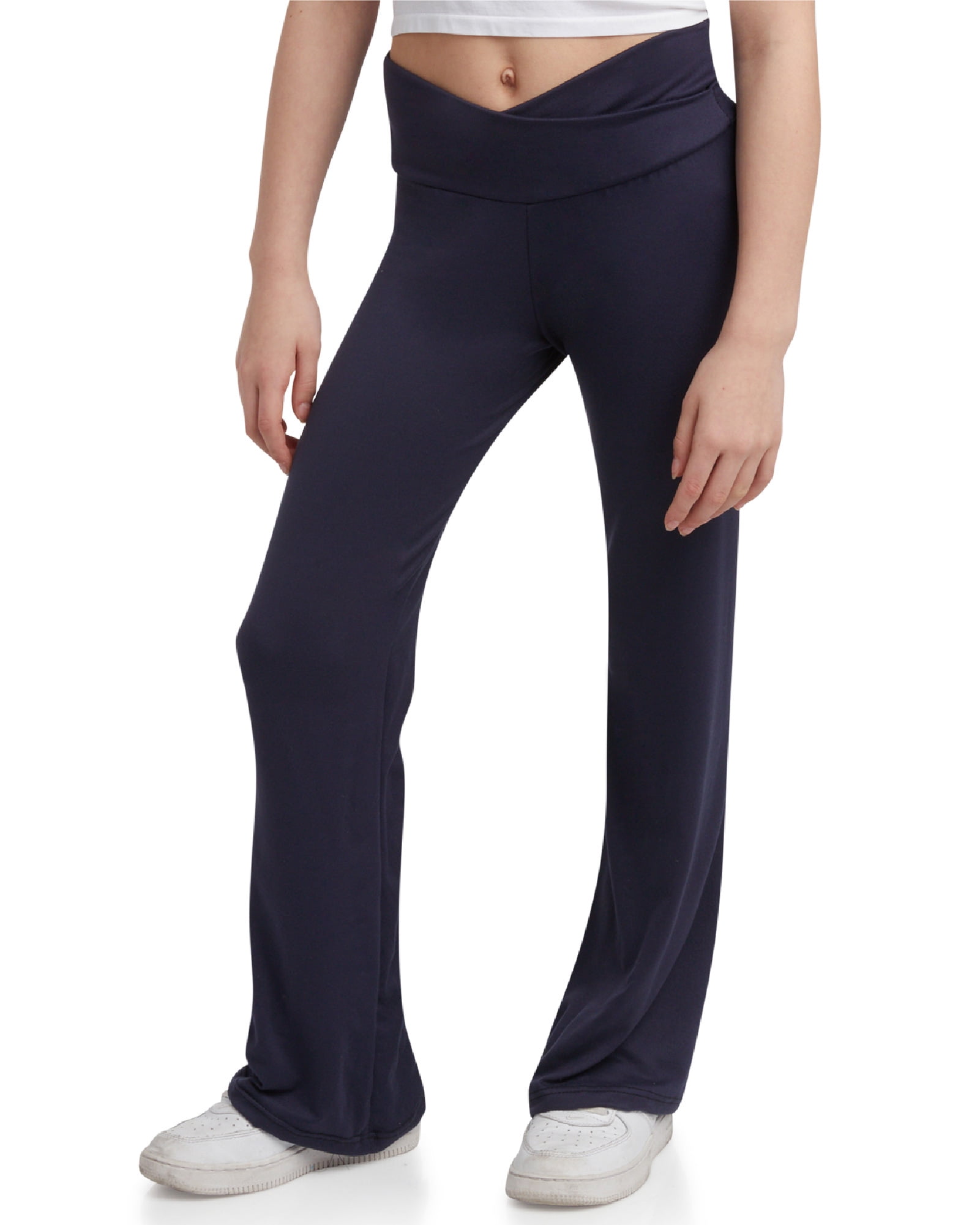 Sweet Hearts Girls' Active Flare Leggings - Workout or Yoga Flared ...