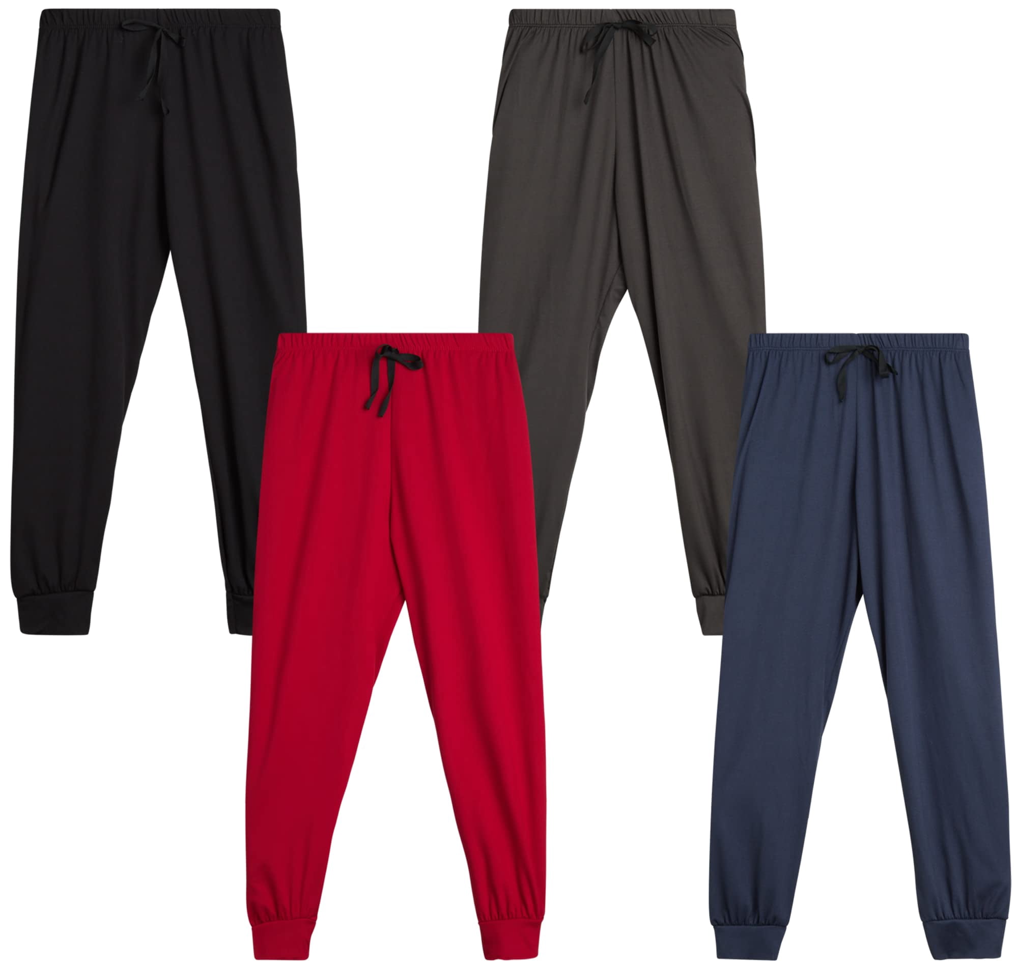 Sweet Hearts USA Made Girls' 4 Pack Soft Athletic Performance Jogger ...