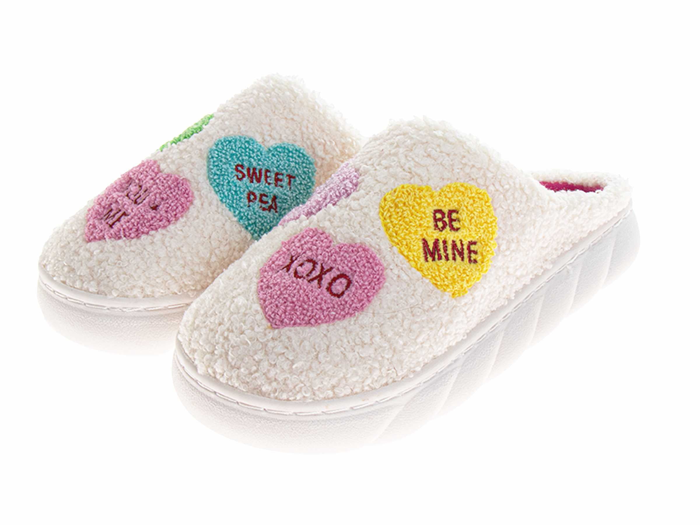 Sweet Hearts Women's Valentine's Day Slippers - Walmart.com