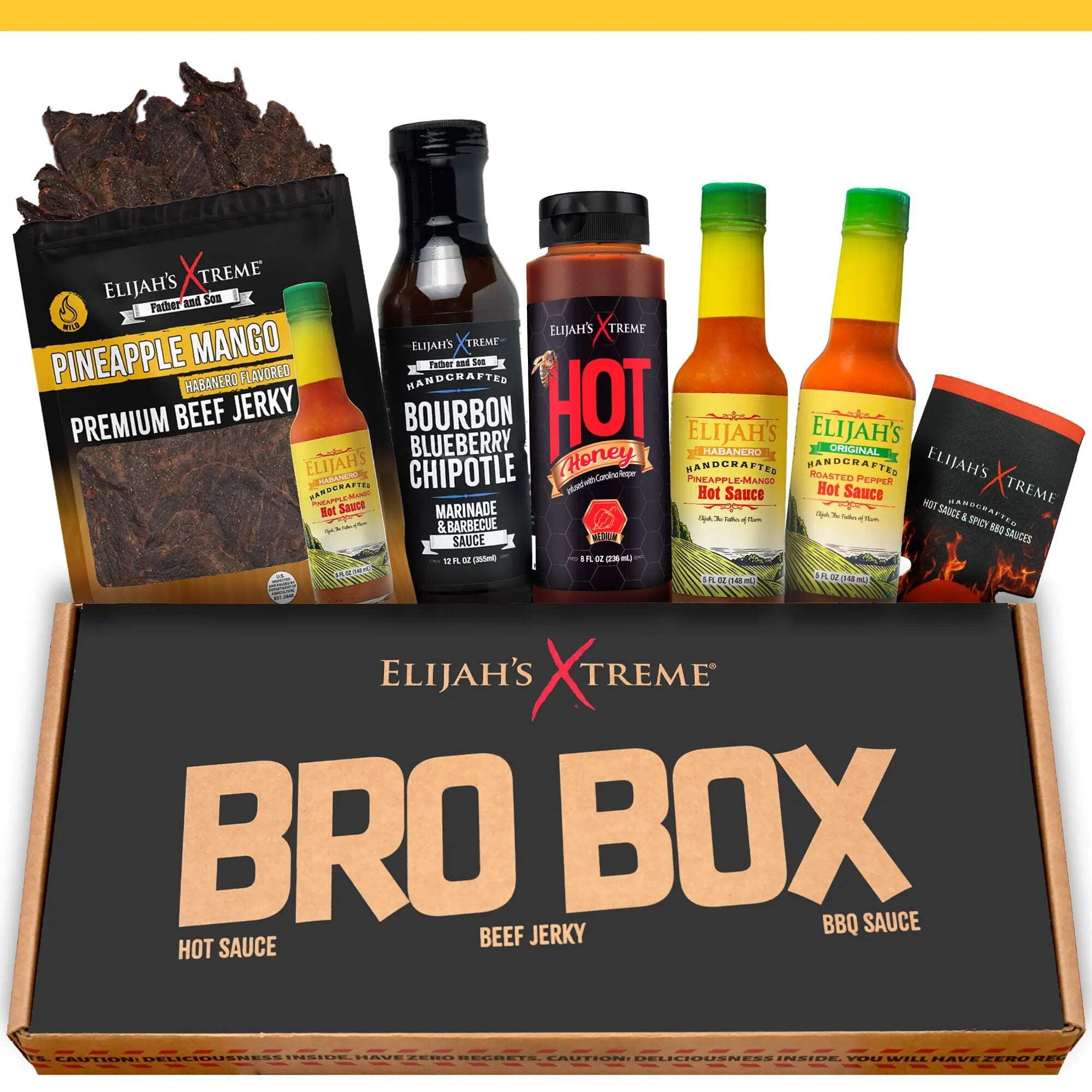 Sweet Heat Bro Box Ultimate Hot Sauce Gift Set - Walmart.com