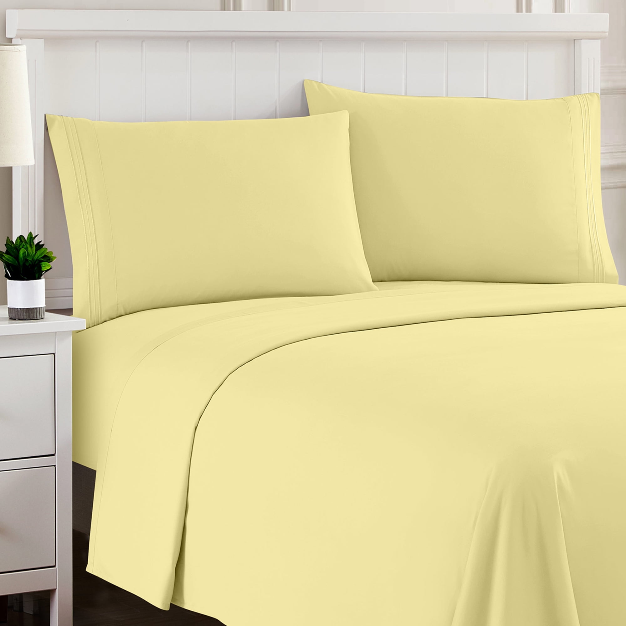Sweet Home Collection Twin XL Sheet Sets, Classic 1800 Series Deep ...