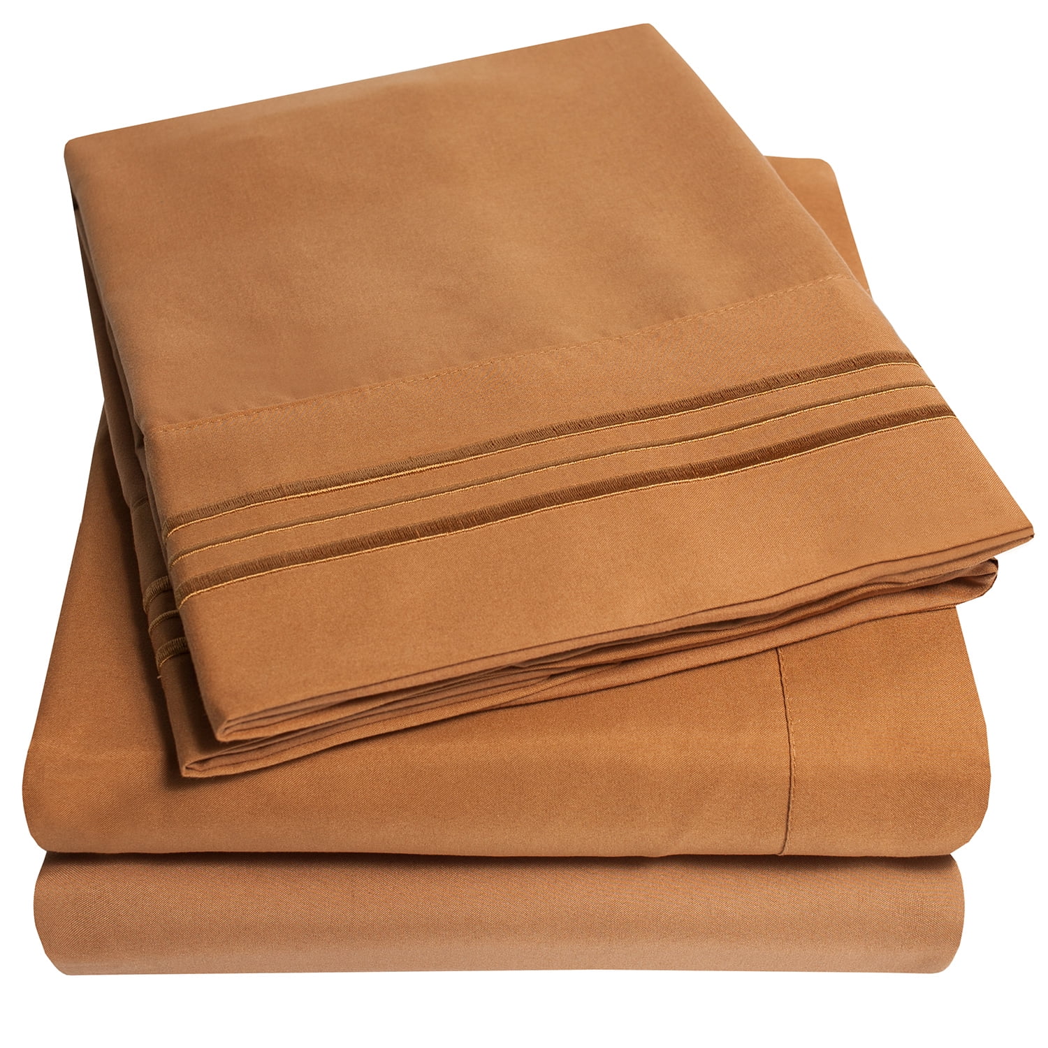 Sweet Home Collection 1800 Series Bed Sheets - Extra Soft Microfiber ...