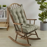 Sweet Home Collection 2 Piece Tufted Non Slip Rocking Chair Cushion Set ...