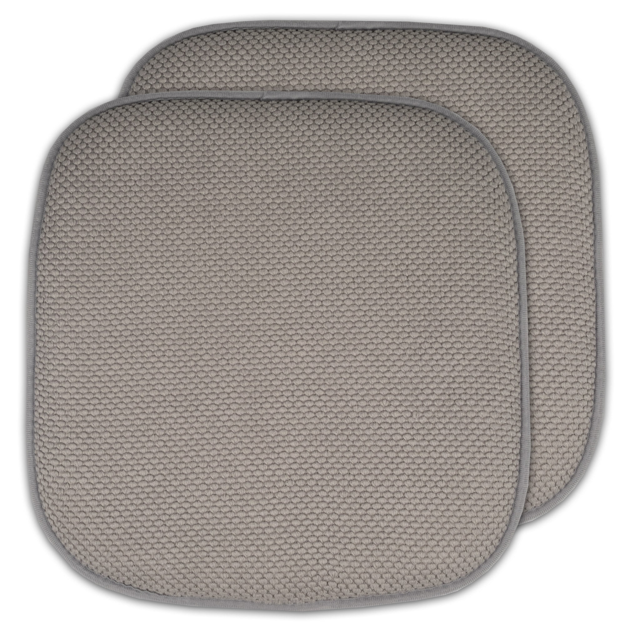 Sweet Home Collection Memory Foam Honeycomb Non-Slip Back 16" x 16 ...