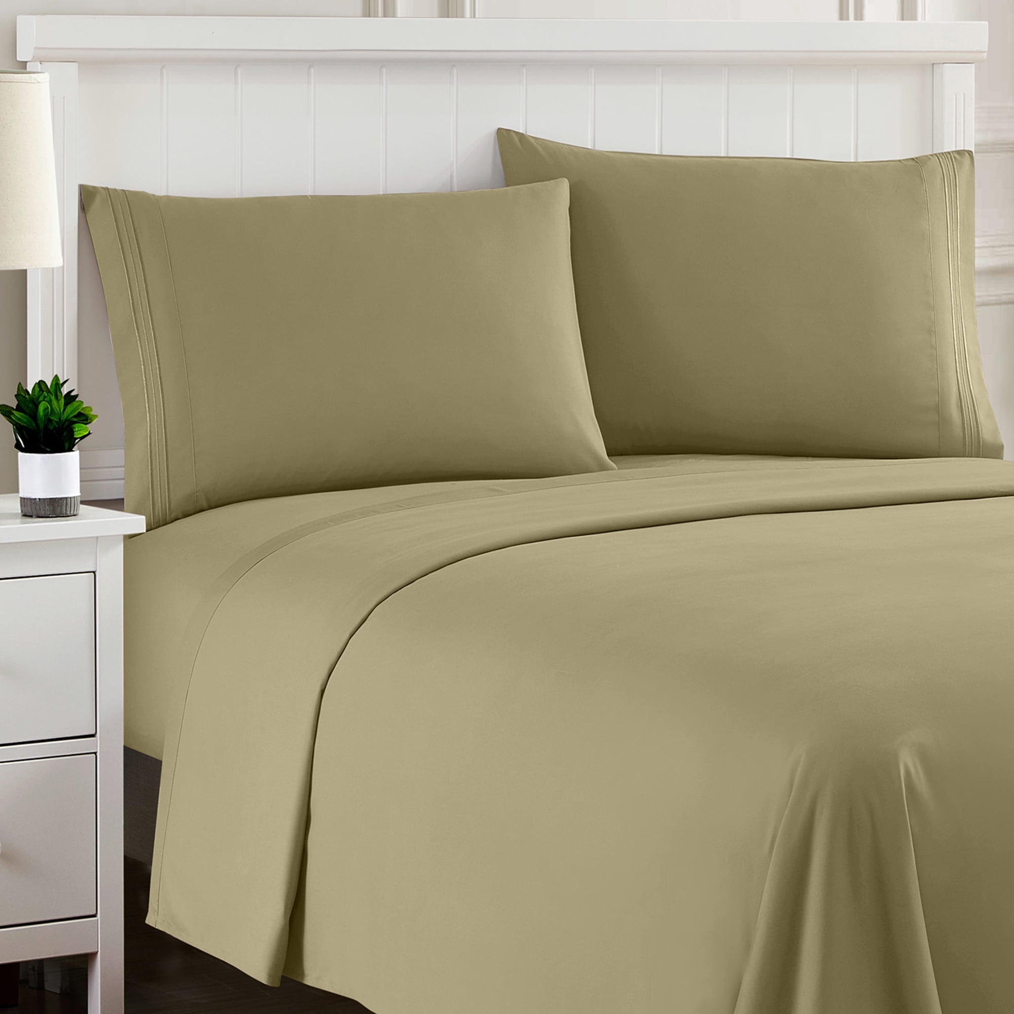 Sweet Home Collection RV Short Queen Sheet Sets, Classic 1800 Series ...