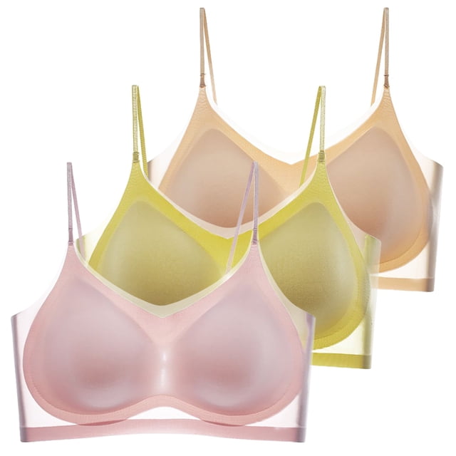 Sweet Home Farm Balconette Bras for Women Thin Summer Plus Size Ice ...