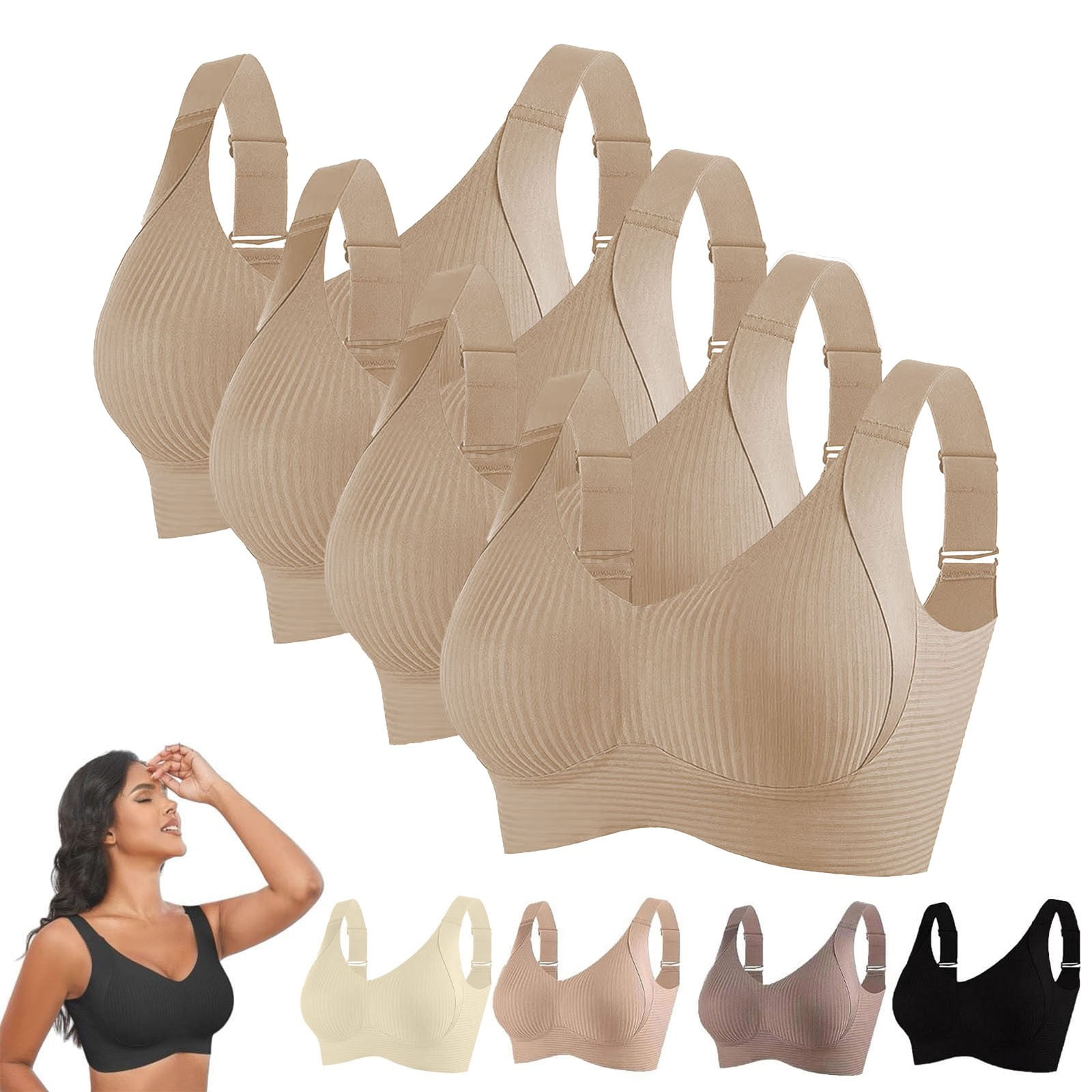 Sweet Home Farm Support Bras for Women Comfortable Breathability ...
