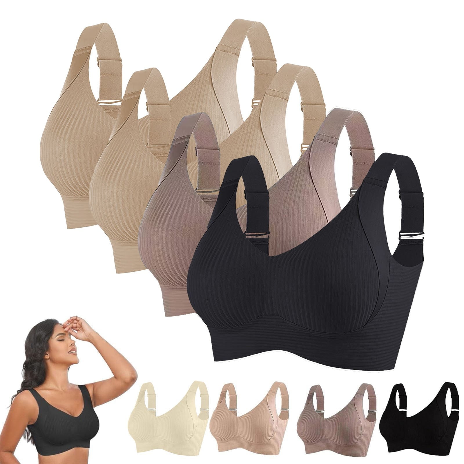 Sweet Home Farm Support Bras for Women Comfortable Breathability ...
