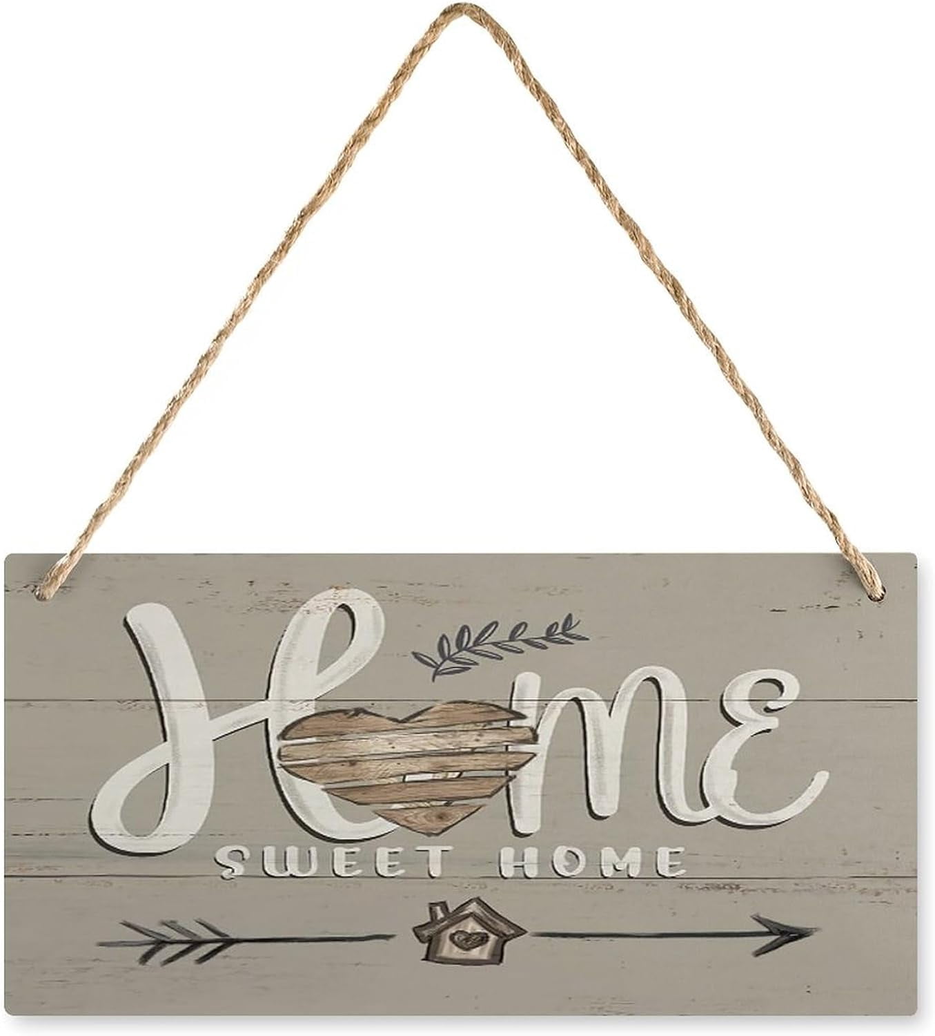 Sweet Home Farmhouse Spring Wooden Decor Home Sign Hanging Art Wall ...