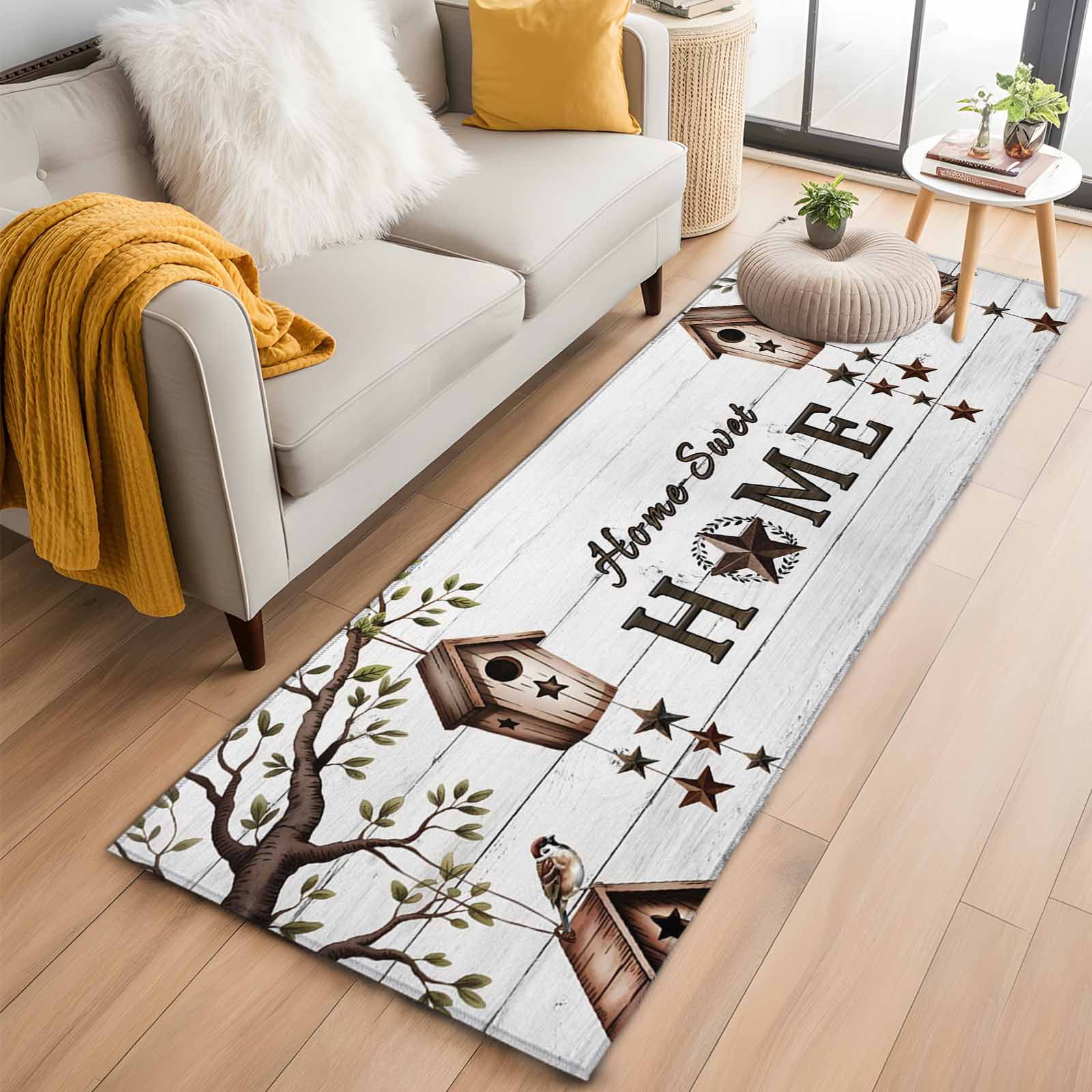 Sweet Home Kitchen Runner Rug 2x6 Washable Runners for Hallway Non Slip ...