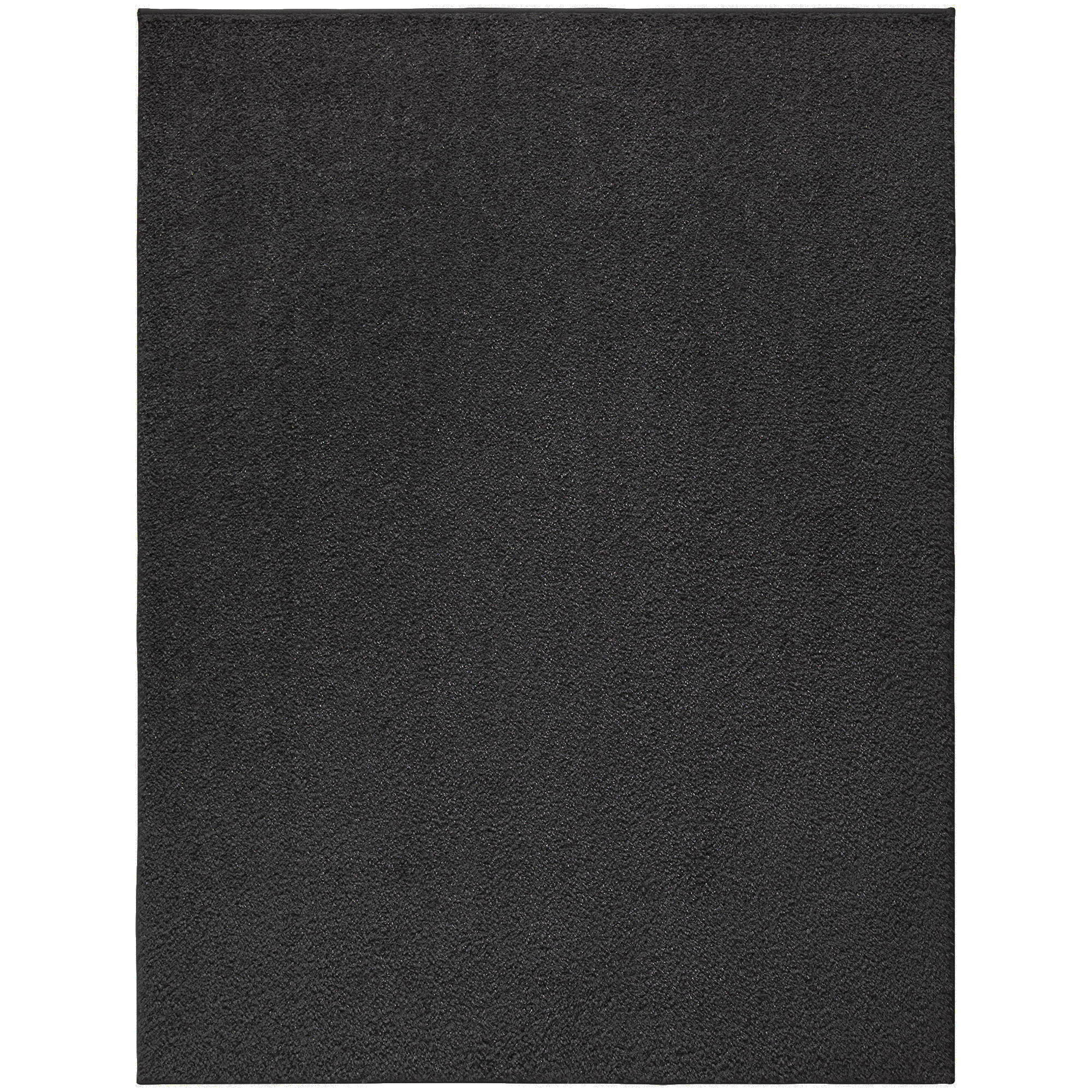 Sweet Home Stores Cozy Non-Slip Rubberback Solid 5x7 Soft Indoor Area ...