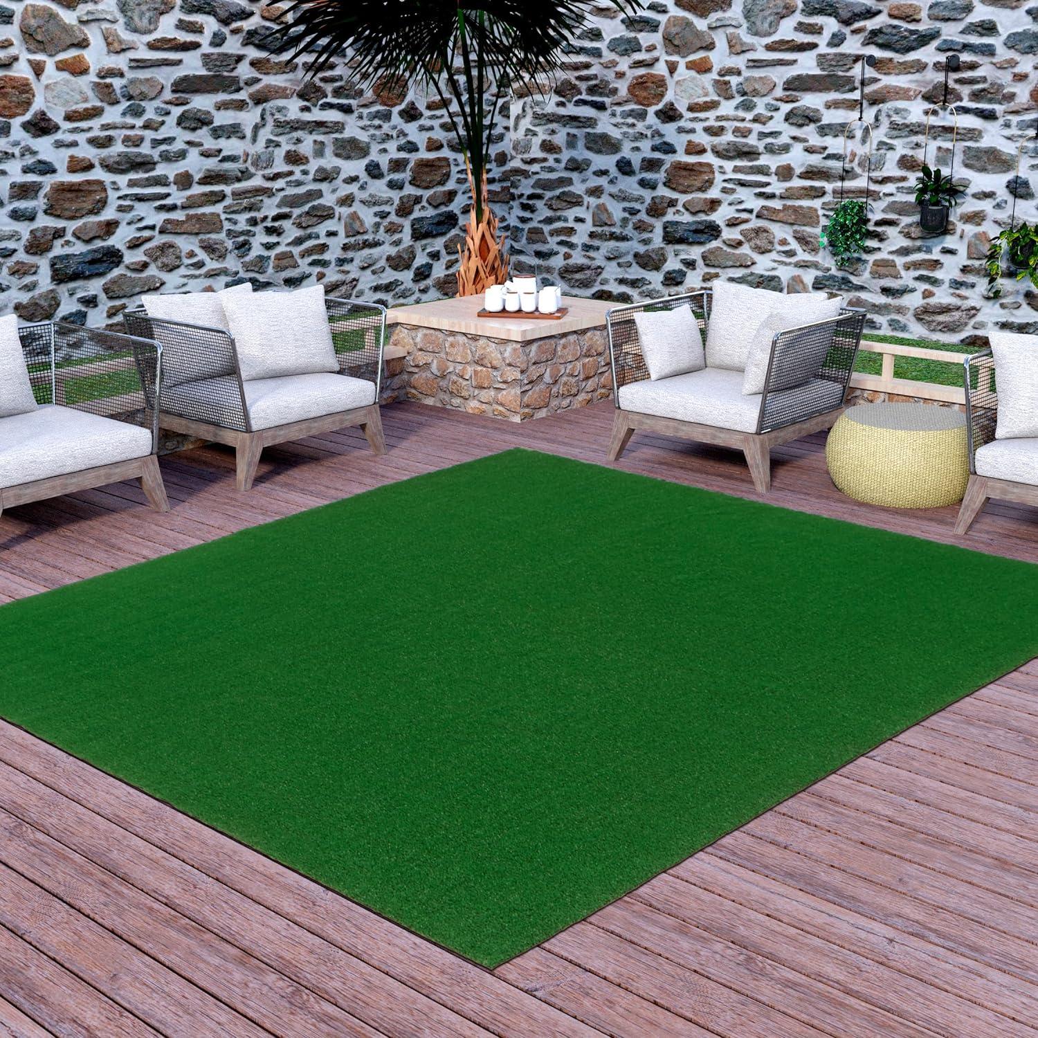 AllGreen Oakley 4 x 6 ft Multi Purpose Artificial Grass Synthetic Turf ...