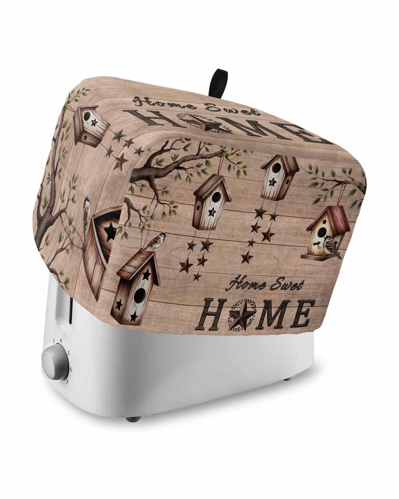 Sweet Home Toaster Cover 4 Slice, Large Kitchen Appliance Covers ...
