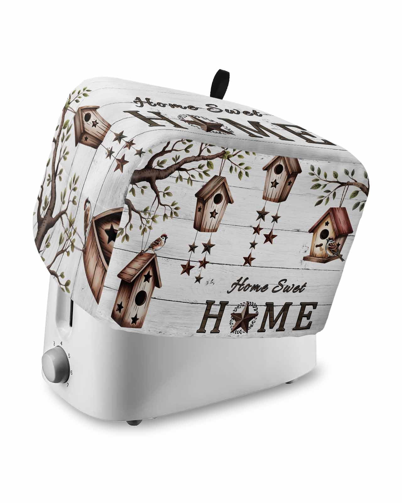 Sweet Home Toaster Cover 4 Slice, Large Kitchen Appliance Covers ...