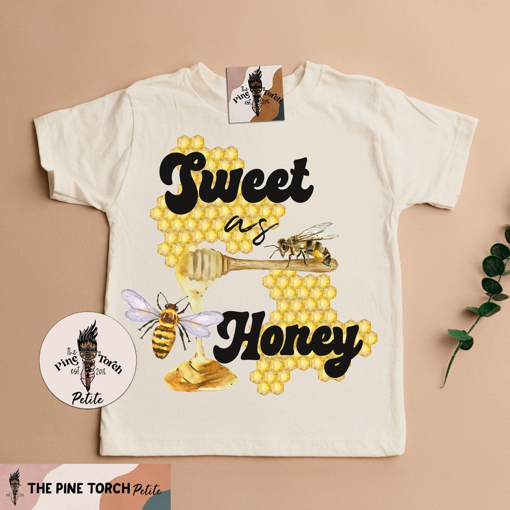 Sweet As Honey Bee Kids Tee, Bee Tee, Little Bee Big Sister ...