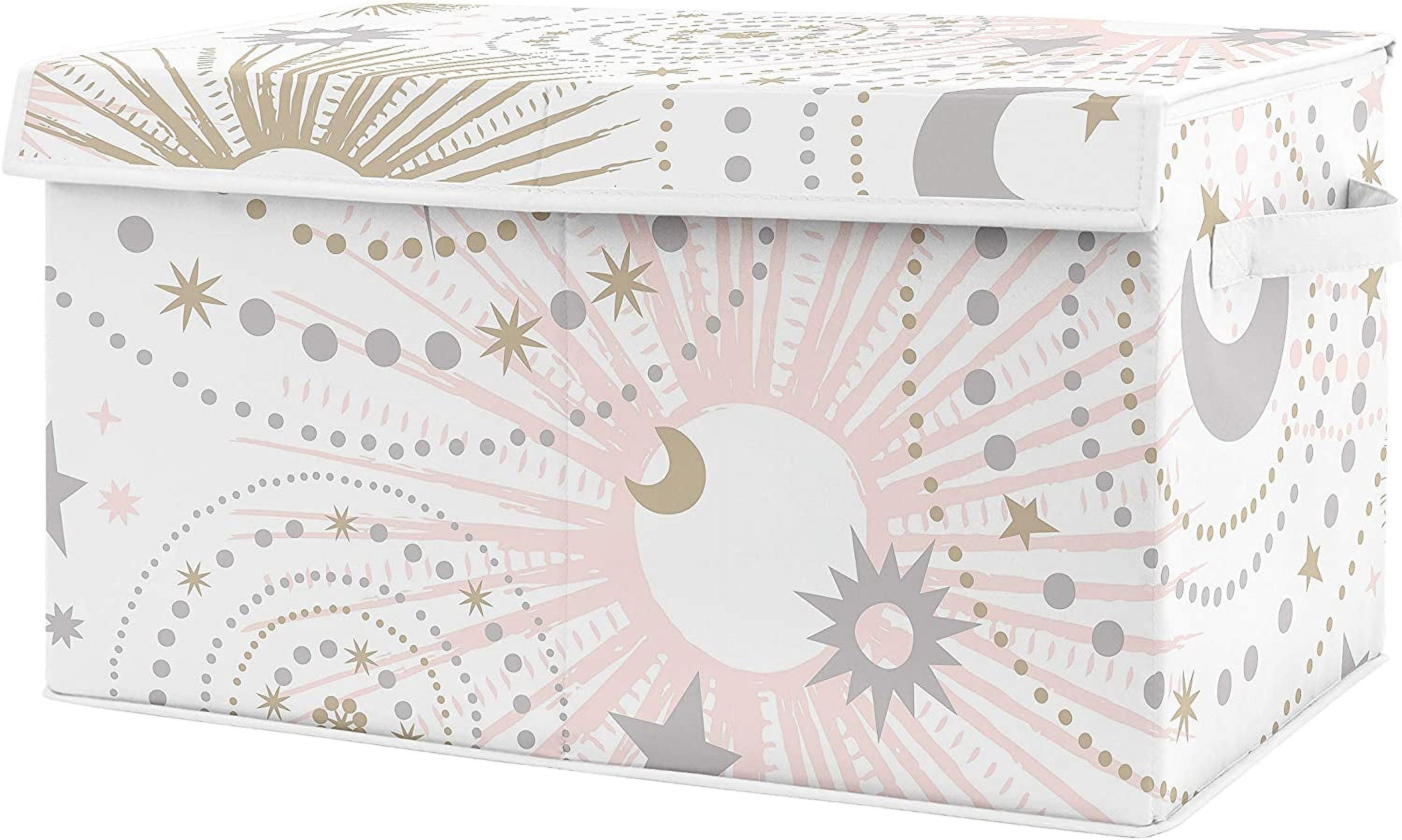 Sweet Jojo Designs Blush Pink, Gold and Grey Star and Moon Girl Baby ...