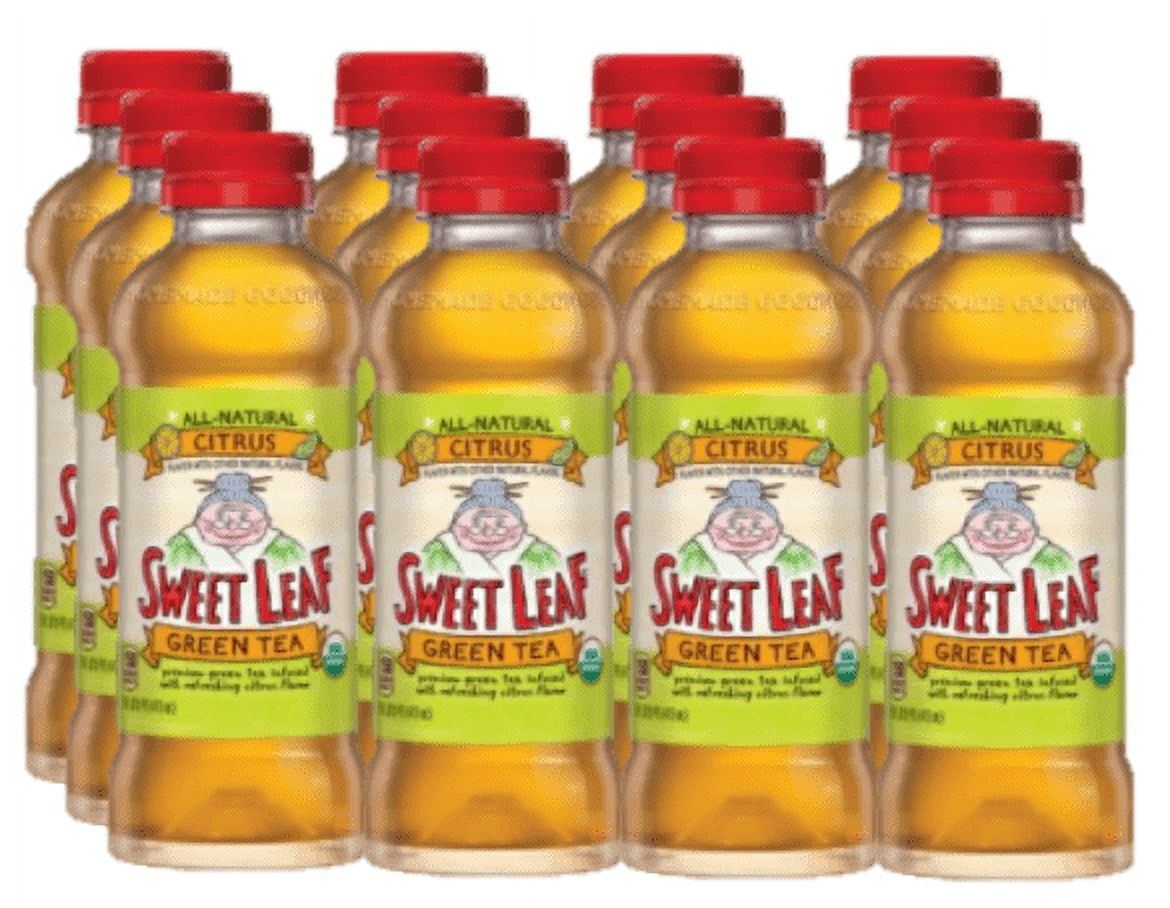 Sweet Leaf Organic Citrus Green Tea , 16 Fl Oz (Pack of 12) - Walmart.com