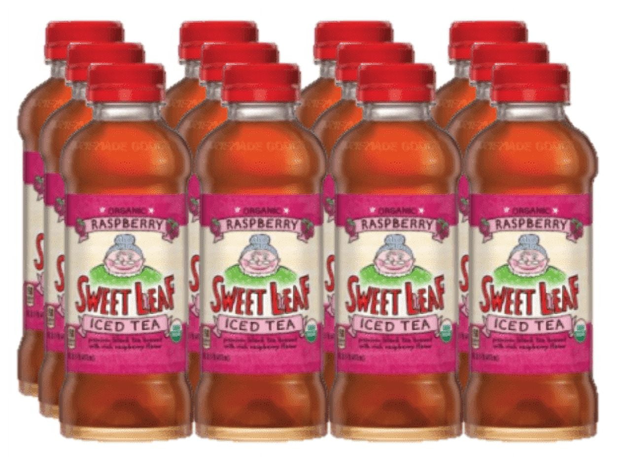 Sweet Leaf Organic Raspberry Iced Tea, 16 Fl Oz (12 Pack) - Walmart.com