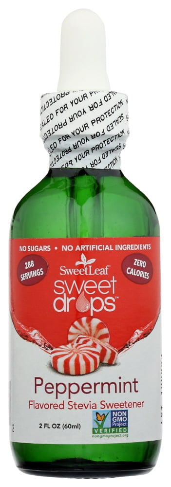 Sweet Leaf Stevia Flavored Liquid Sweetener, Sugar-Free Substitute ...