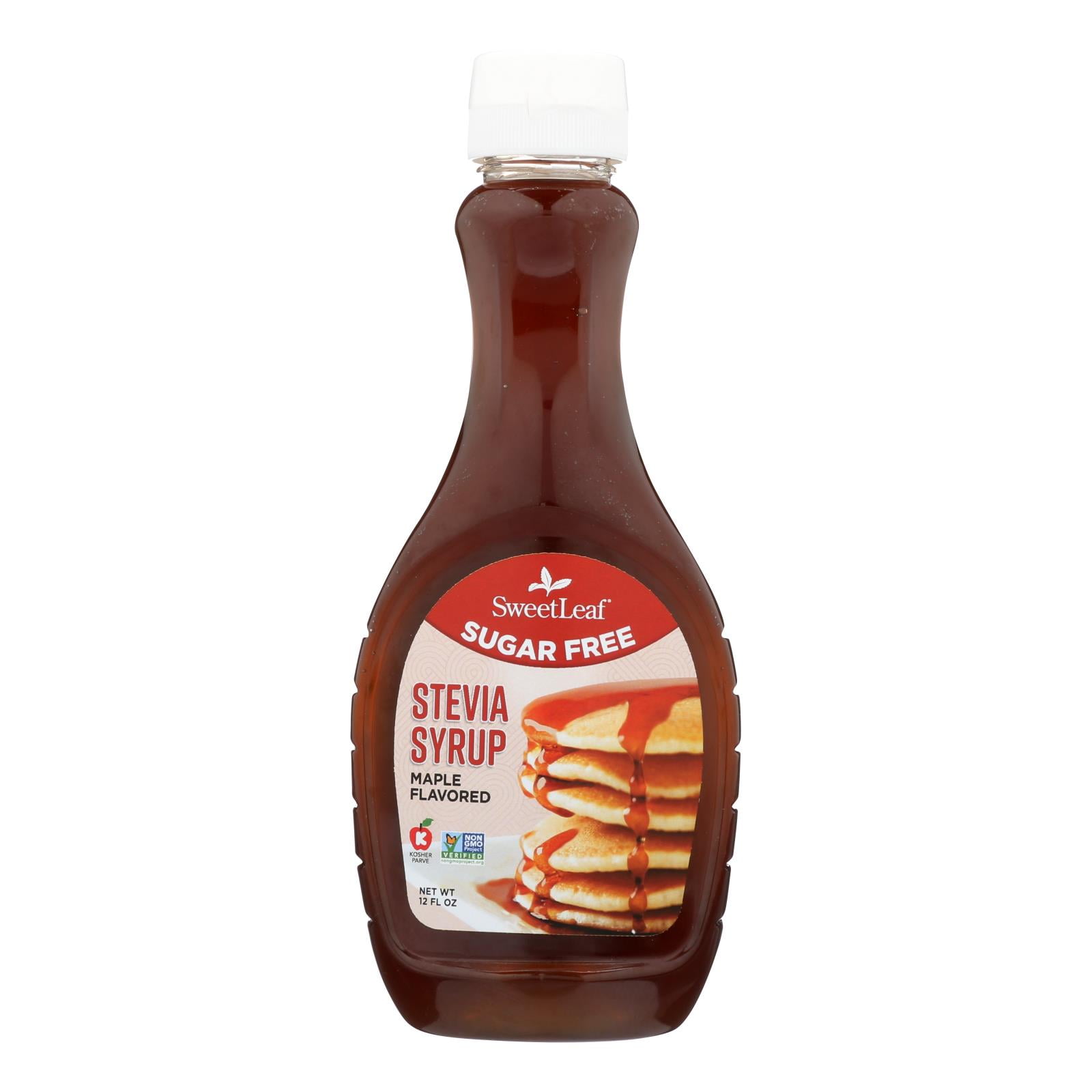 Sweet Leaf - Stevia Syrup Maple - Case of 6 - 12 FZ - Walmart.com