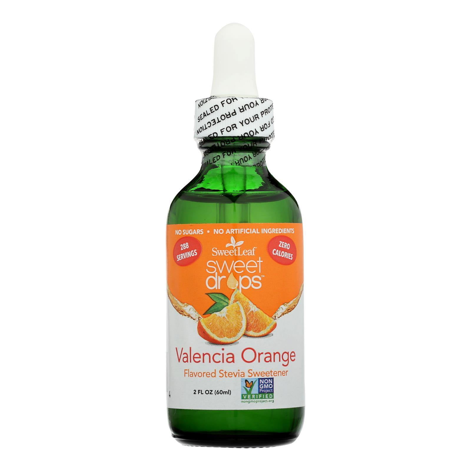 Sweet Leaf Sweet Drops Sweetener Valencia Orange - 2 fl oz - Walmart.com