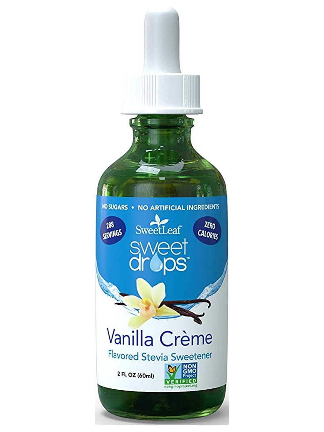 Sweet Leaf Sweet Drops Sweetener Vanilla Creme - 2 Fl Oz - Walmart.com
