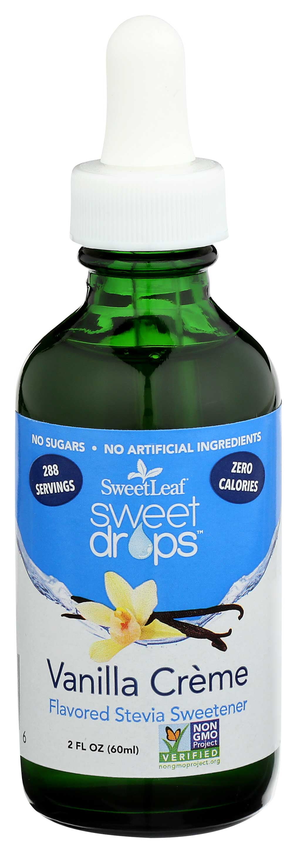 Sweet Leaf Vanilla Creme Flavor Stevia Clear Liquid, 2 Ounce -- 1 each ...