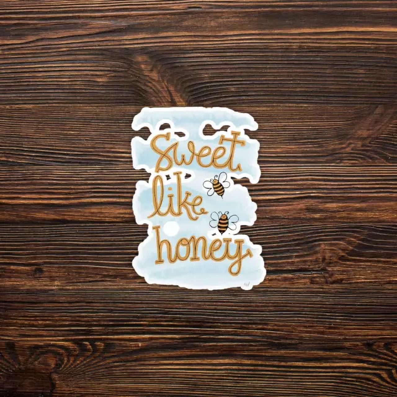Sweet Like Honey Bee Sticker - Cute Aesthetic Decal For Laptops ...