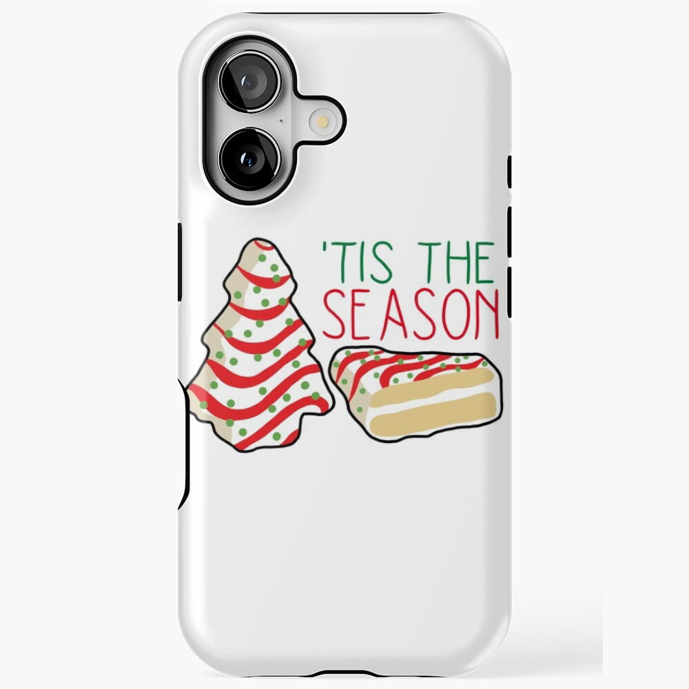 Sweet Little Debbie Cake Holiday Tree Pattern with iPhone 17 through 11 ...