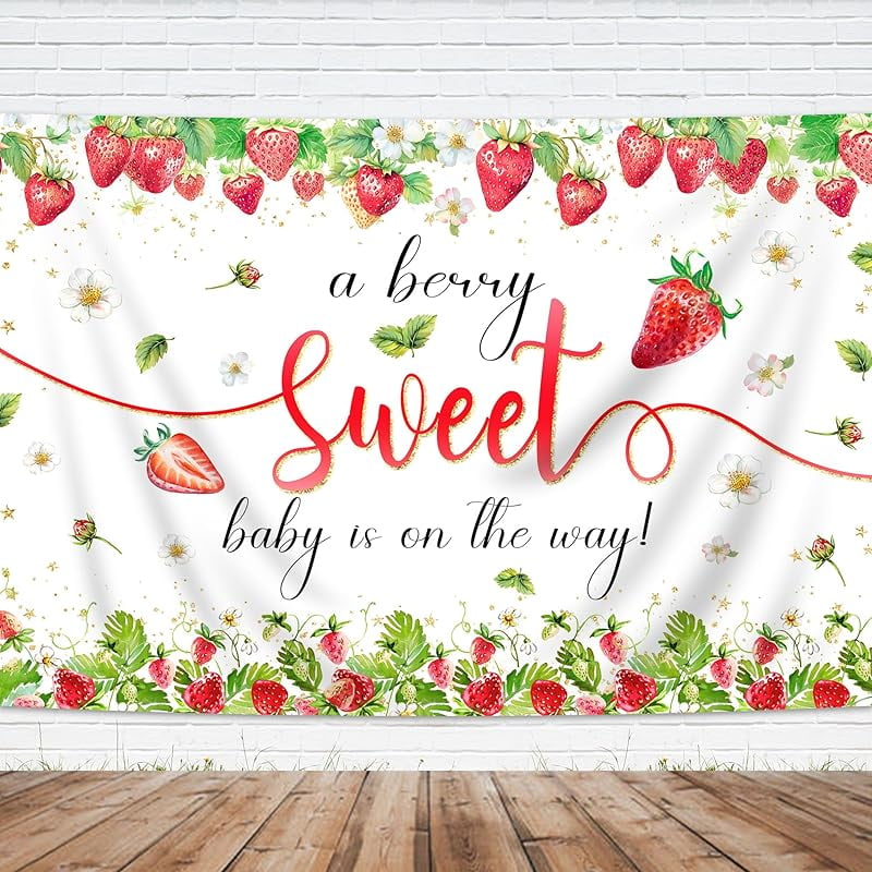 A Sweet Little Girl Baby Shower Pretty Backdrop Feet Floral It's a Girl ...