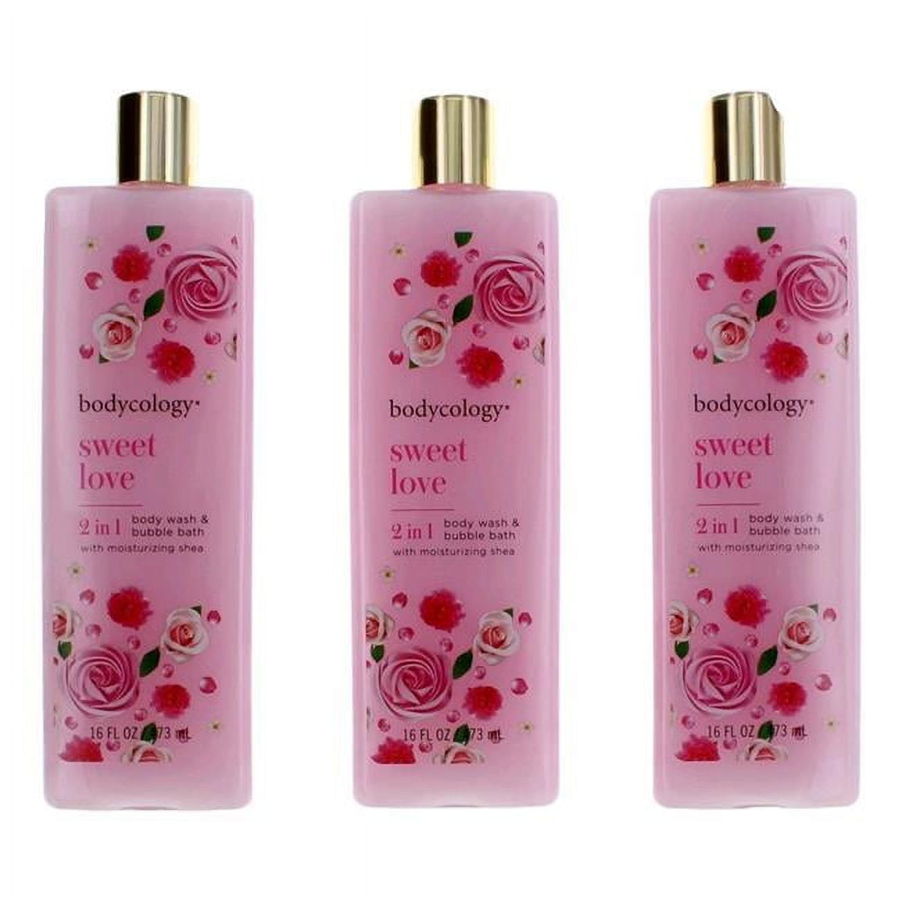 Bodycology Sweet Love 16 Oz 2 In 1 Shower Gel And Bubbly Scented Bubble