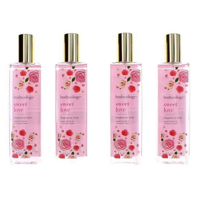 Sweet Love by Bodycology, 4 Pack 8 oz Fragrance Mist for Women - Walmart.com