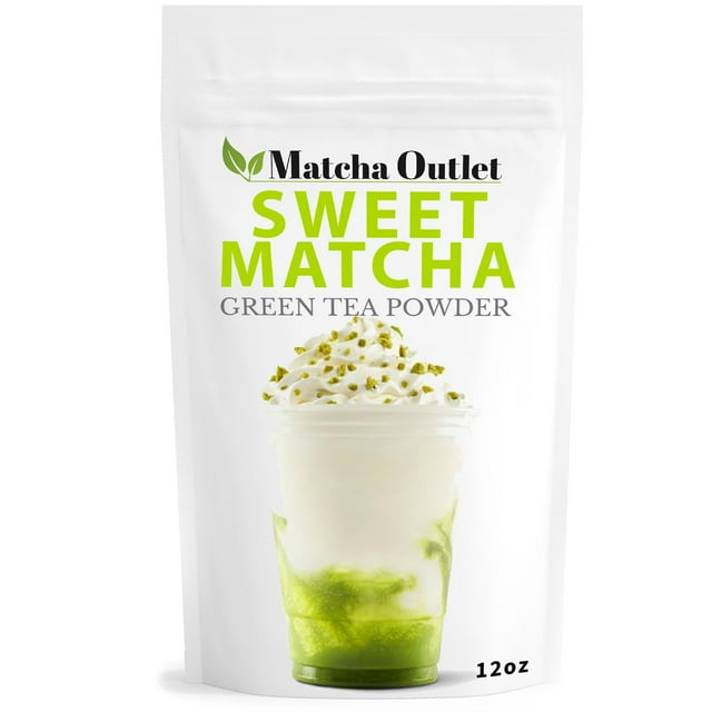 Sweet Matcha from Japan - Green Tea Latte and Frappe Mix 12oz - Made ...