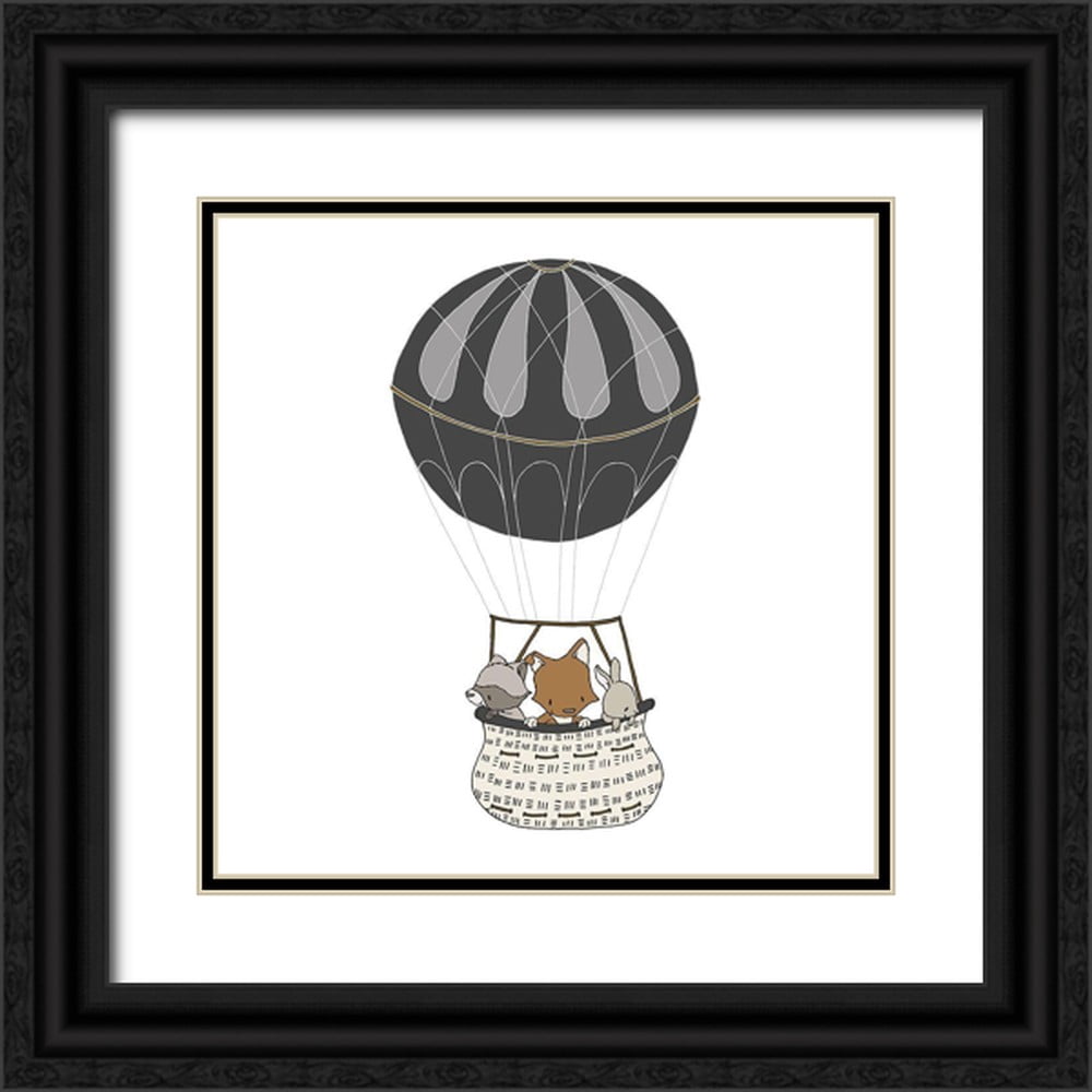 Sweet Melody Designs 12x12 Black Ornate Wood Framed with Double Matting ...