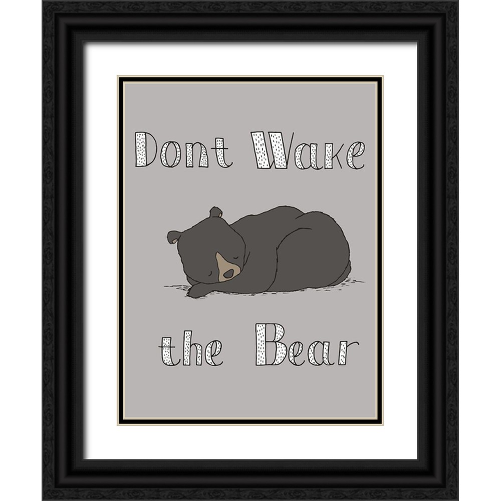 Sweet Melody Designs 12x14 Black Ornate Wood Framed with Double Matting ...