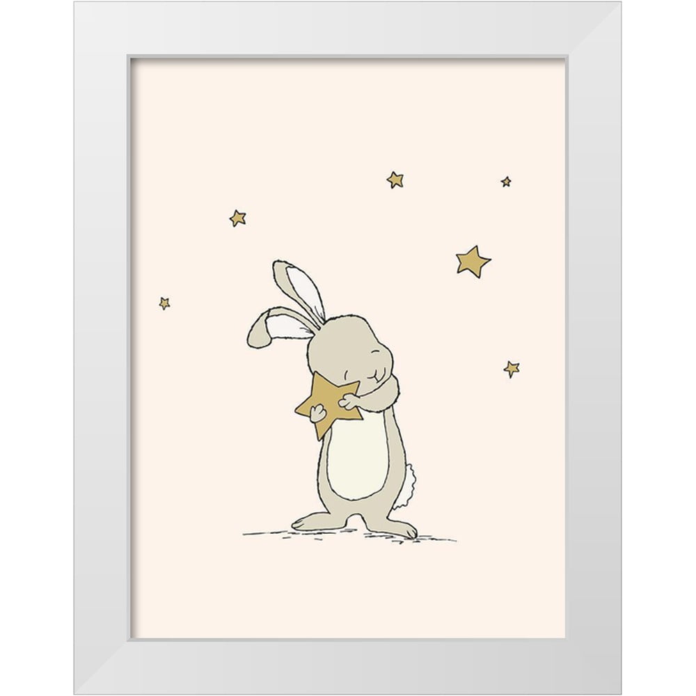 Sweet Melody Designs 12x14 White Modern Wood Framed Museum Art Print ...