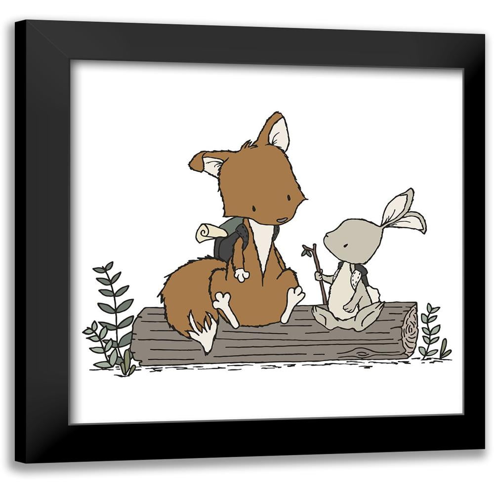 Sweet Melody Designs 15x15 Black Modern Framed Museum Art Print Titled ...