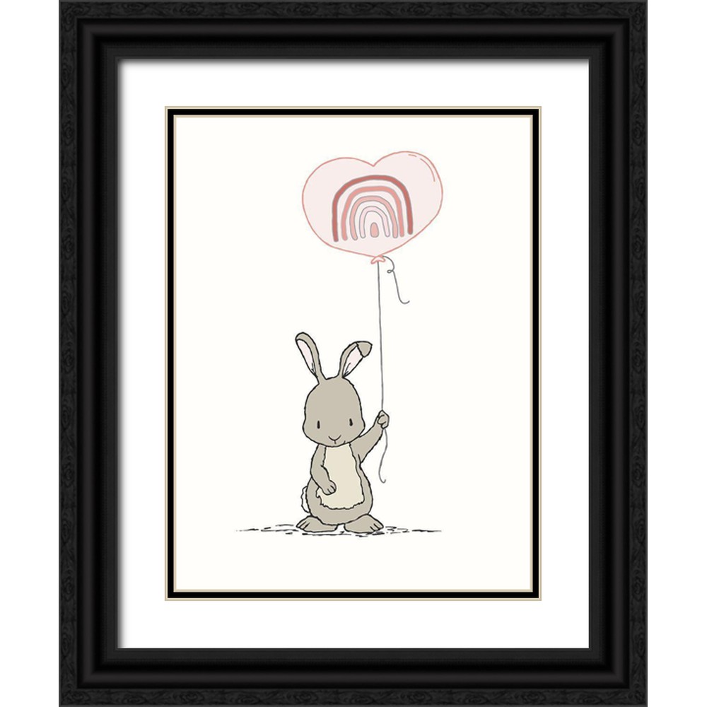 Sweet Melody Designs 15x18 Black Ornate Wood Framed with Double Matting ...