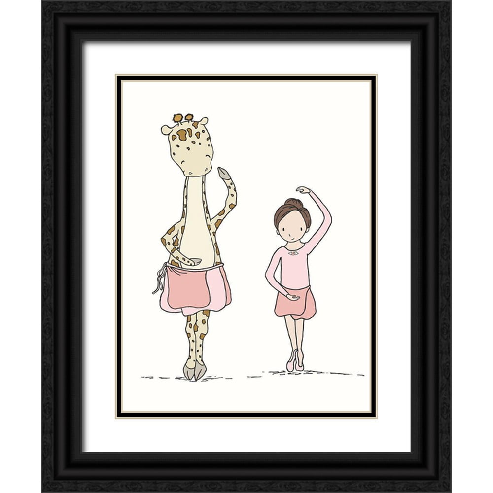 Sweet Melody Designs 19x24 Black Ornate Wood Framed with Double Matting ...