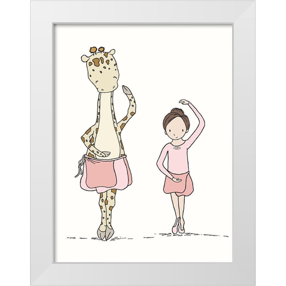 Sweet Melody Designs 25x32 White Modern Wood Framed Museum Art Print ...