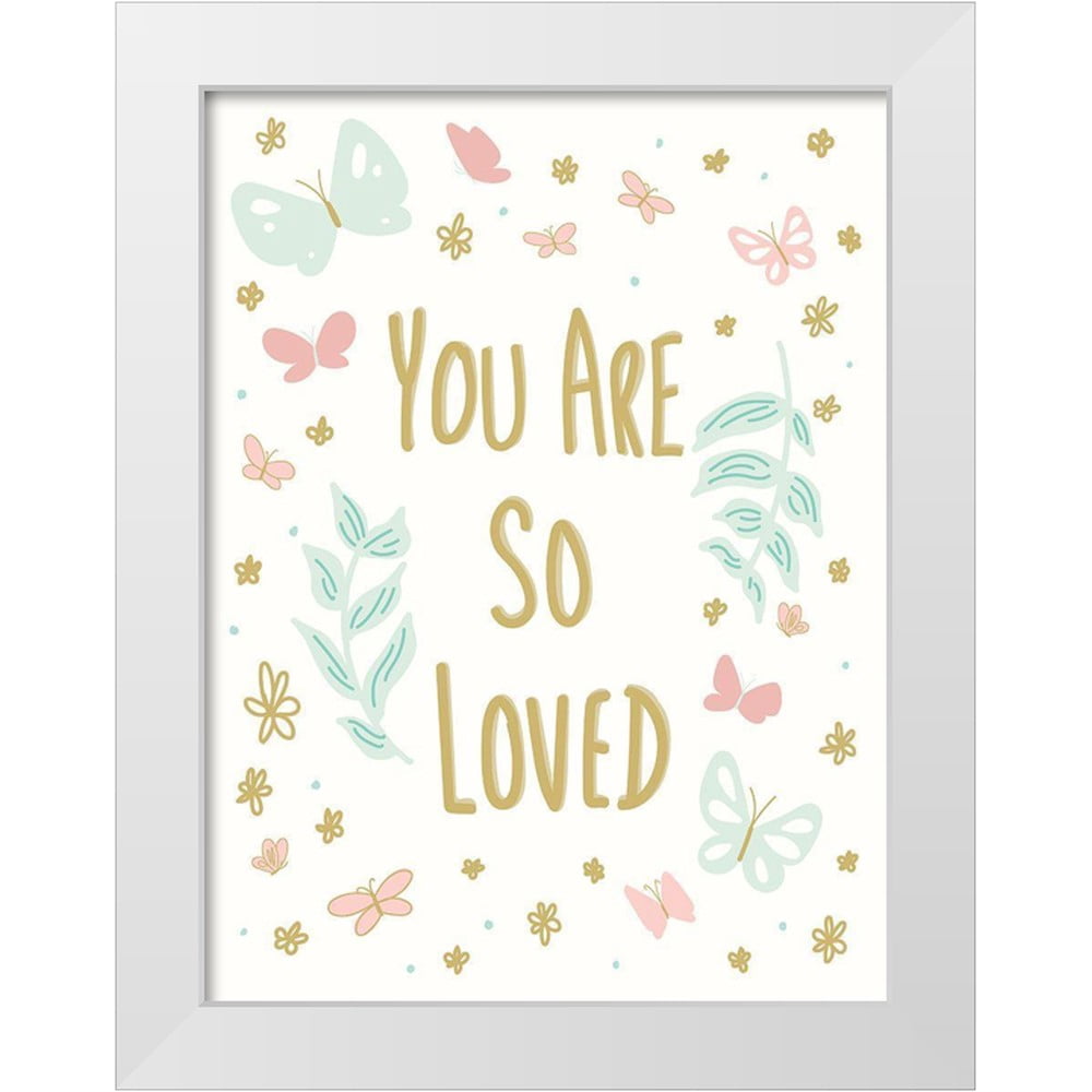 Sweet Melody Designs 25x32 White Modern Wood Framed Museum Art Print ...