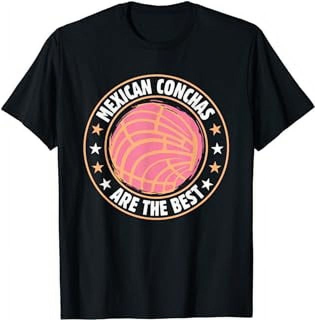 Sweet Mexican Bread Conchas The Concha Bread Fan T-Shirt - Walmart.com