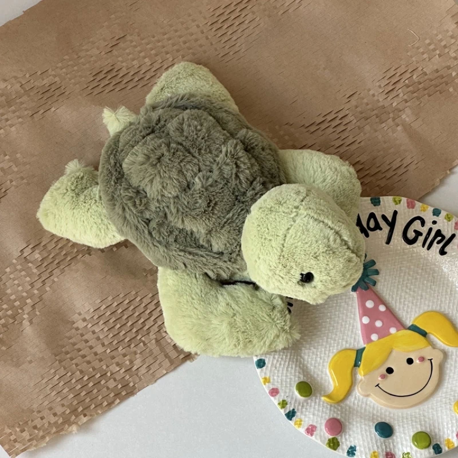Sweet Mu Cheng Tortoise Plush Toy, 28cm Soft Stuffed Doll, Cartoon ...