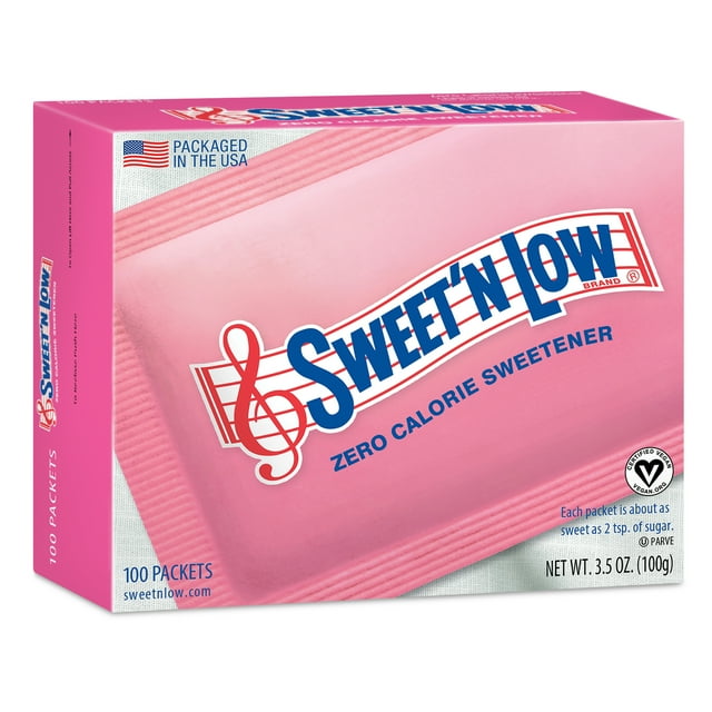 Sweet'N Low Zero Calorie Sweetener Blend Food, 100 count, 3.5 oz ...